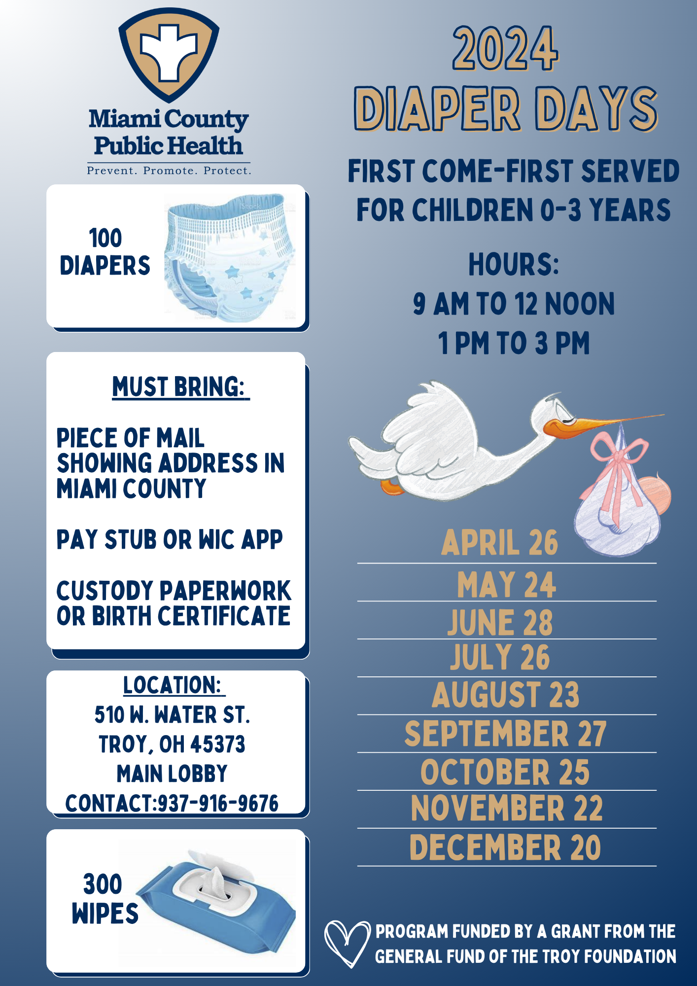 Diaper Bank • Miami County Public Health